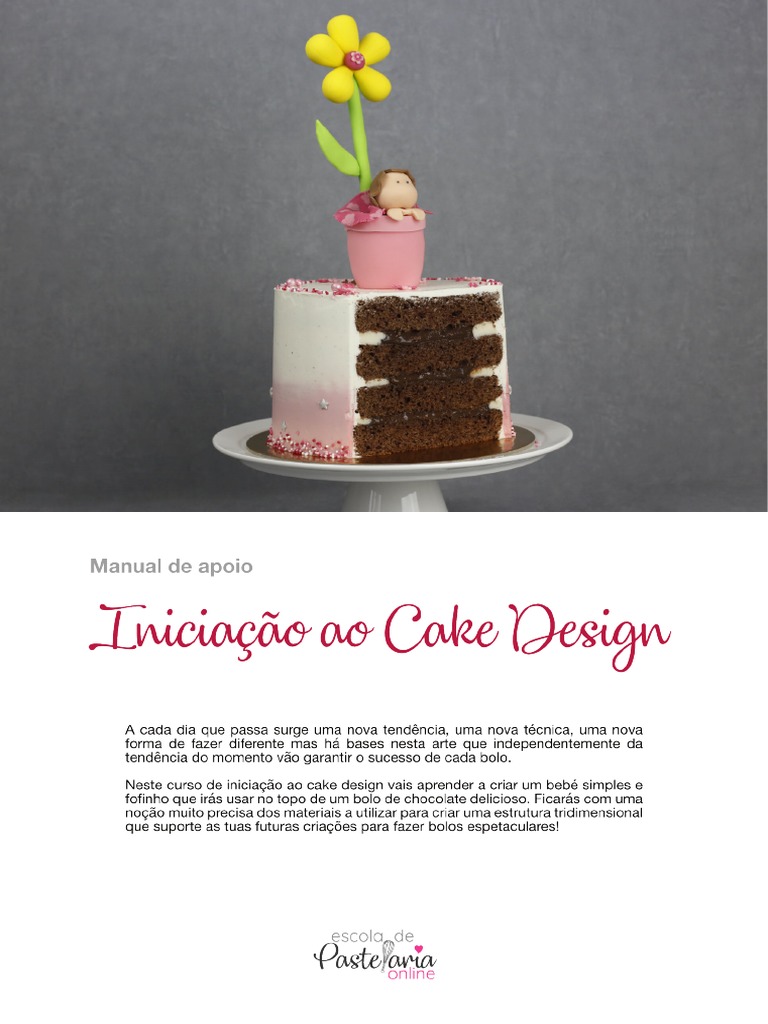 Manual Cake Design 1 | PDF | Pães | Açúcar