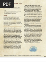 Plasmoid Race Overview for D&D 5E | PDF