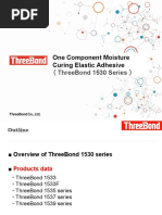 Technical Data Threebond 1530P One-Part Moisture-Curing Elastic ...