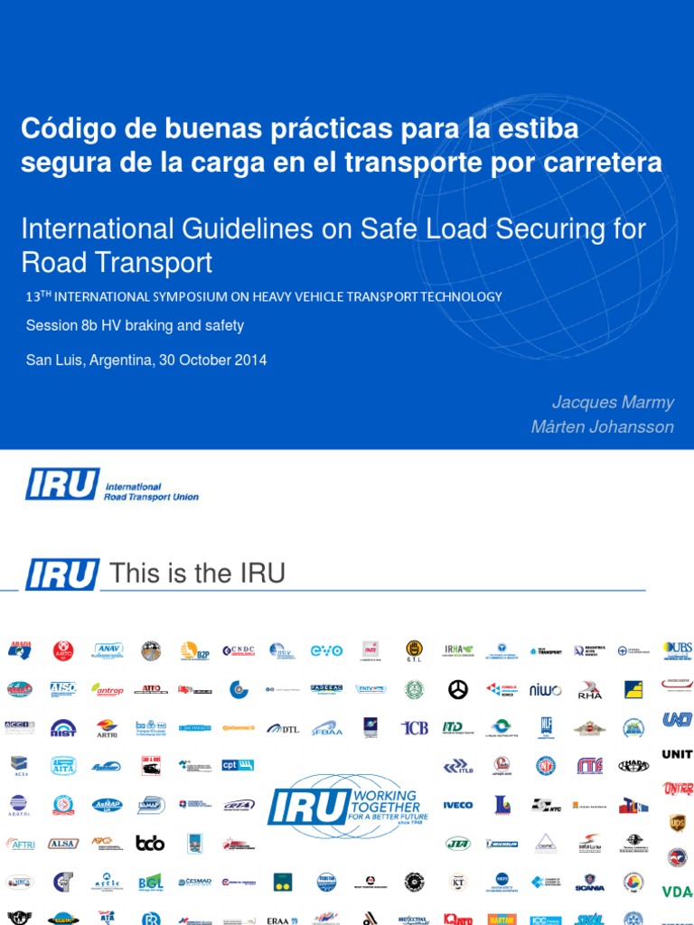 En Safe Load Guidelines | PDF | Friction | Transport