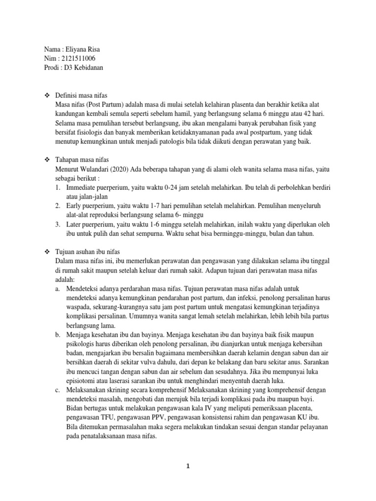 Resume Eliyana Risa | PDF