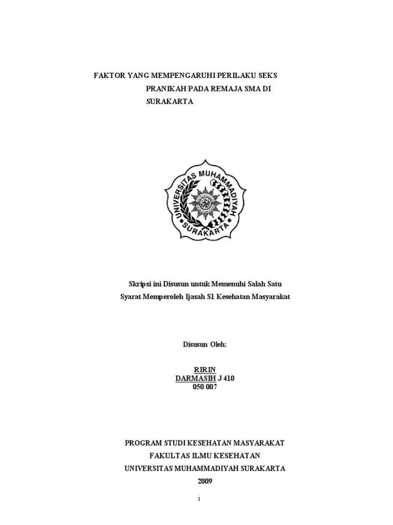 Contoh Skripsi | PDF