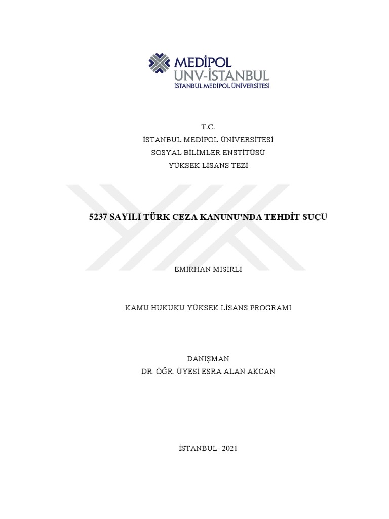 Misirli Emirhan 2021 | PDF