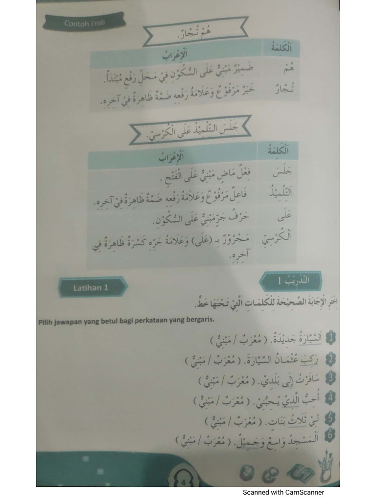 Latihan Mabni & Mu'rab | PDF