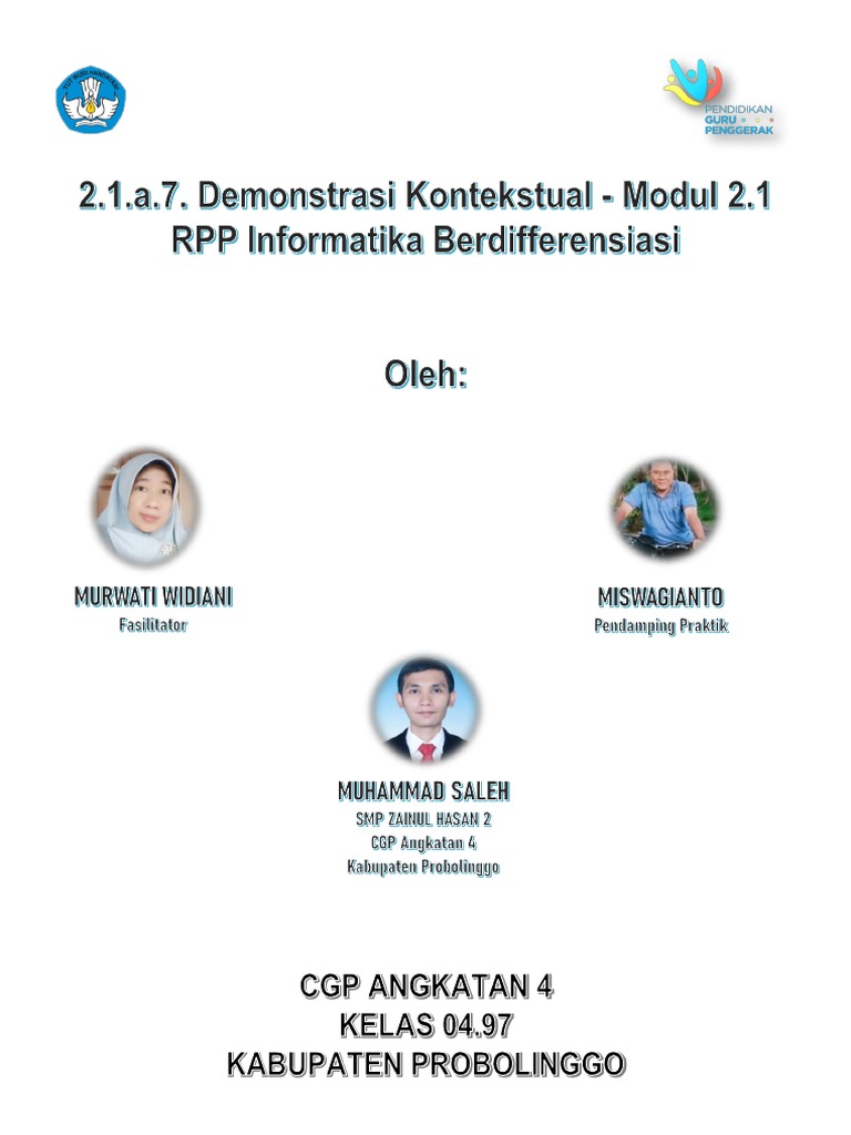 Rpp Informatika Kelas 7 Smp Zaha 2 Pdf