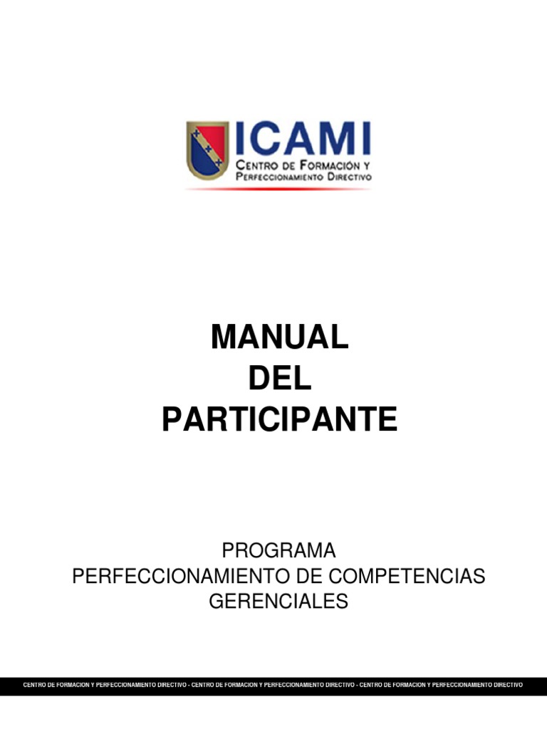 Manual Del Participante PCG | PDF