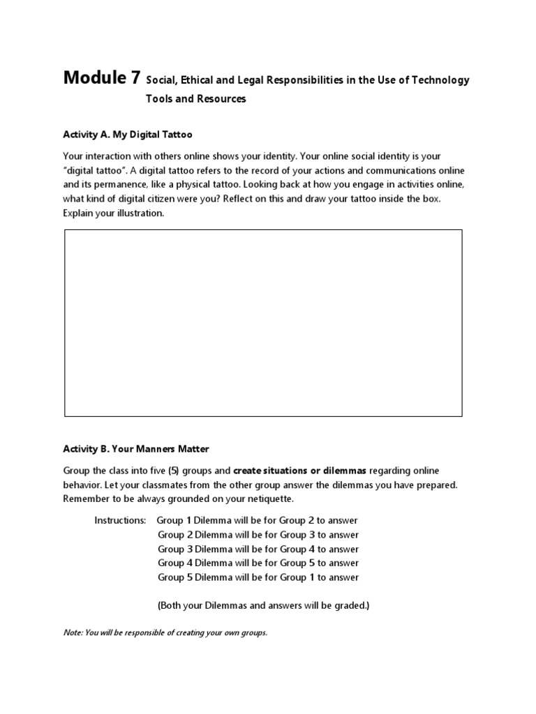 Module 7 Activities | PDF