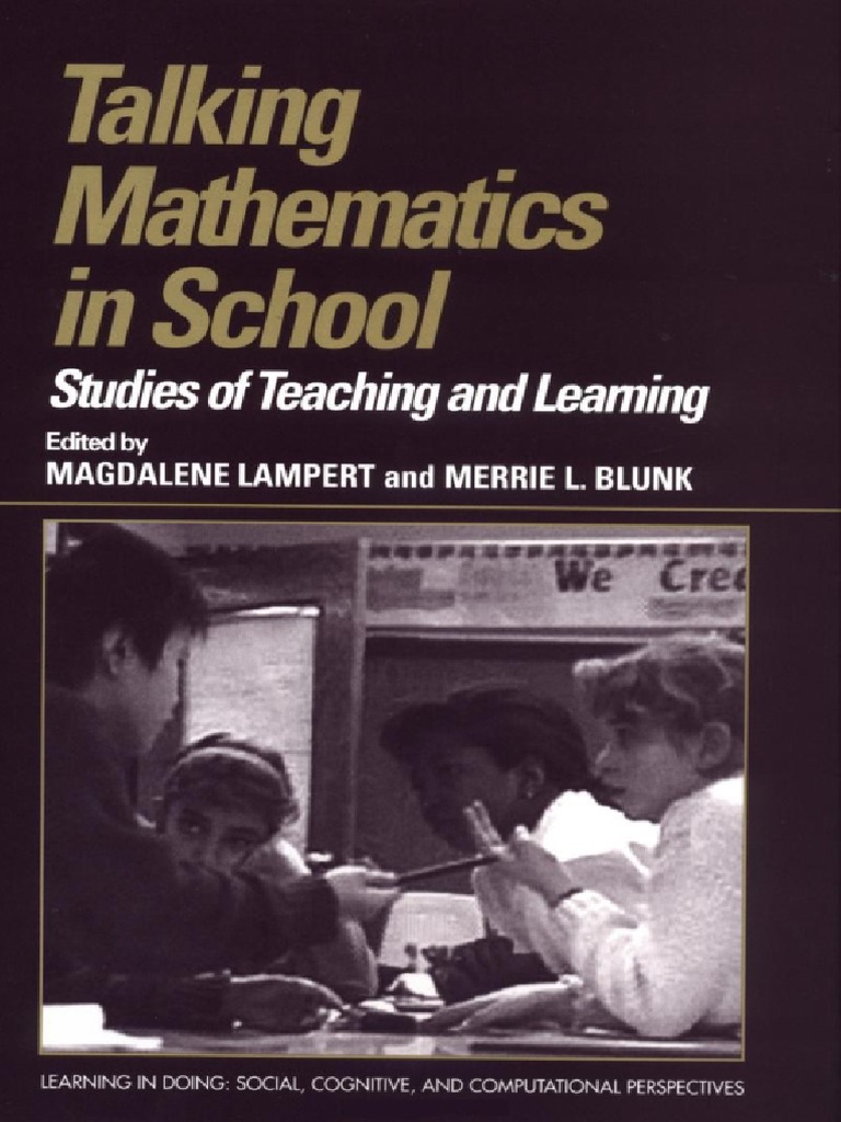 Magdalene Lampert, Merrie Lynn Blunk - Talking Mathematics in School ...