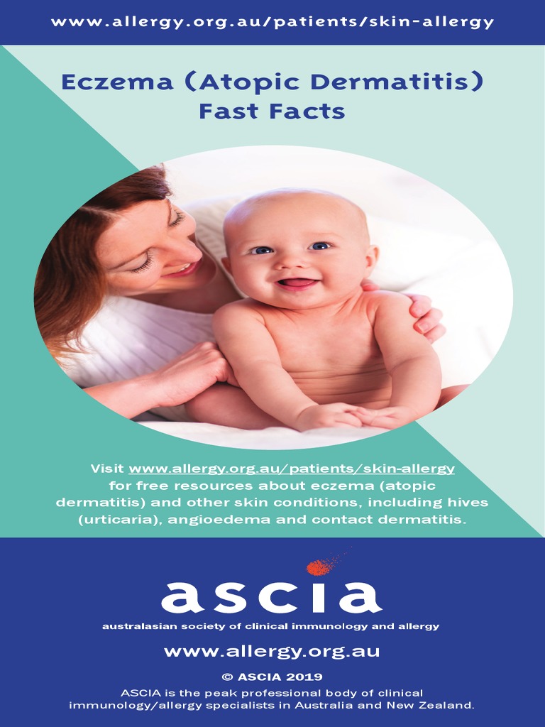Eczema (Atopic Dermatitis) Fast Facts | PDF | Dermatitis | Allergy