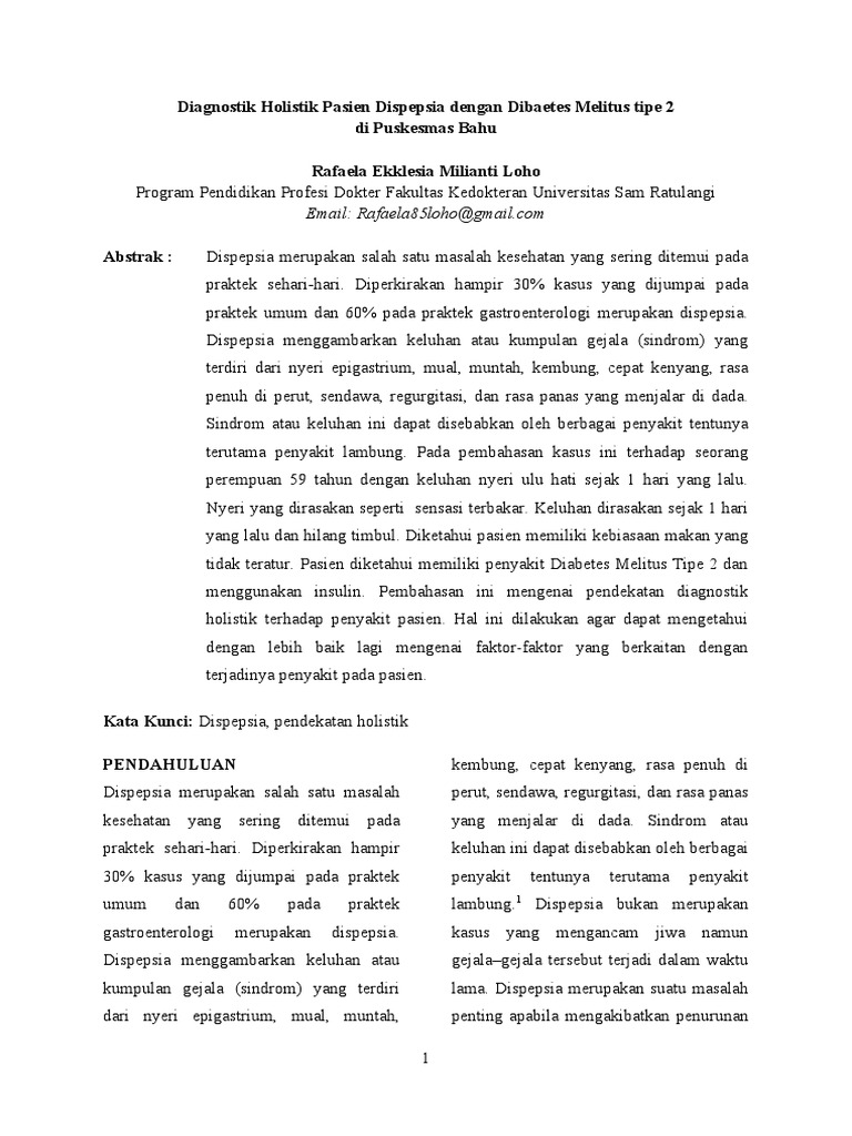 Jurnal Case Based Discussion - Rafaela E.M Loho - 210141010253 | PDF
