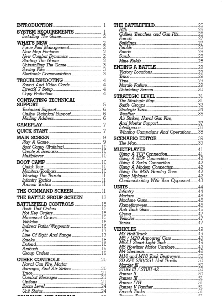Close Combat V Invasion Normandy | PDF | Tanks | Computing