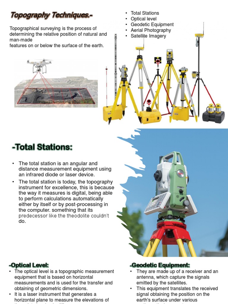 Topography Techniques | PDF