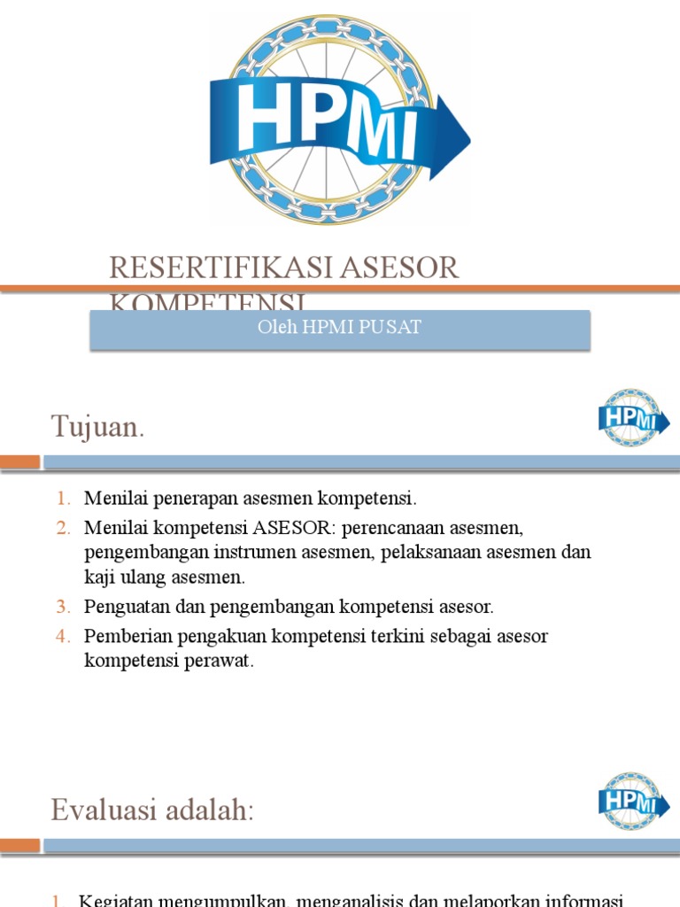 2 Resertifikasi & Pengembangan Istrumen Asesor Kompetensi Dengan Form - 2020 | PDF