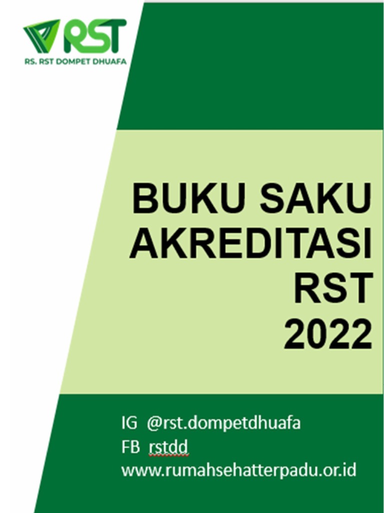 Buku Saku Akreditasi RST 2022 Final | PDF