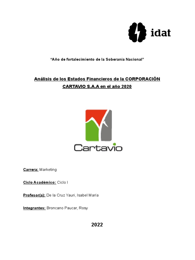 Cartavio SAA | PDF | Economias | Business