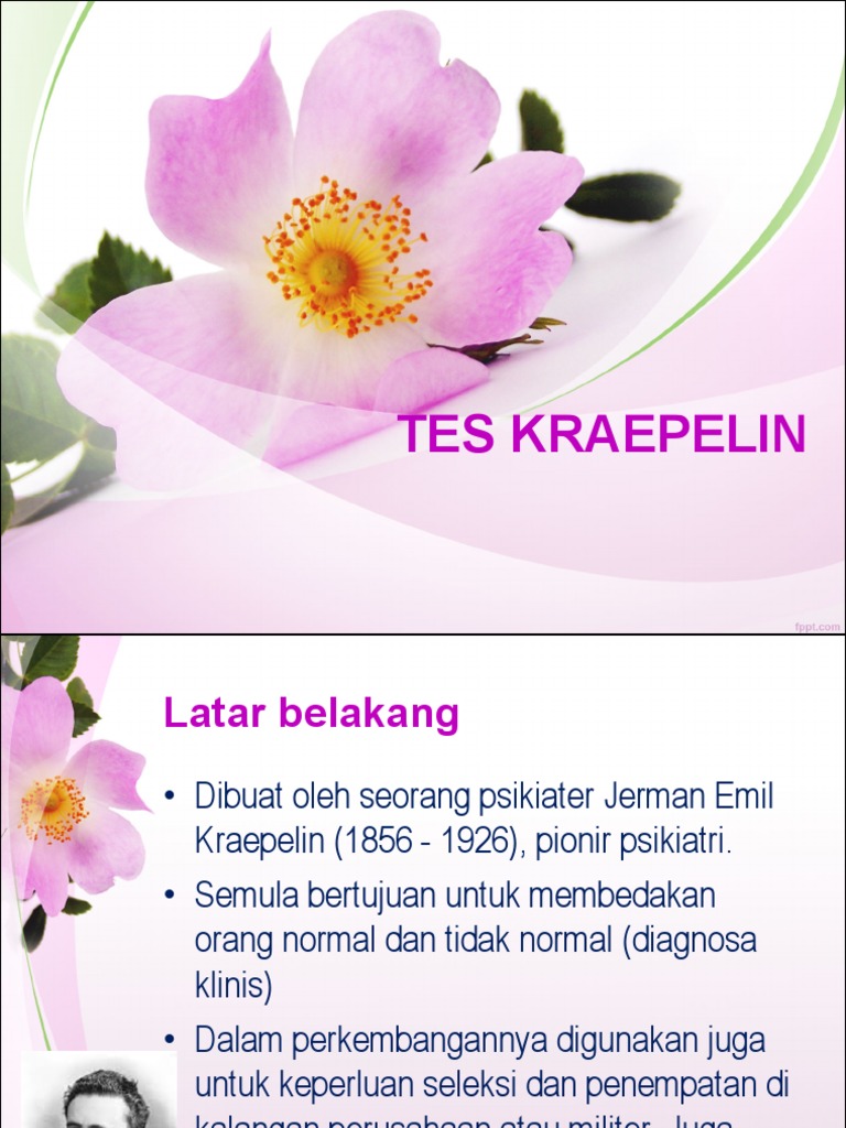 Panduan Lengkap Tes Kraepelin | PDF