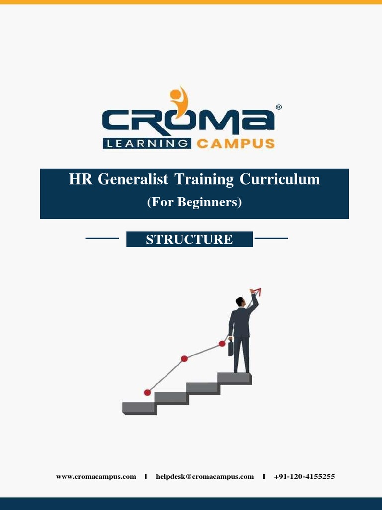 Croma Campus - HR Generalist Course | PDF | Employment | Human Resource ...