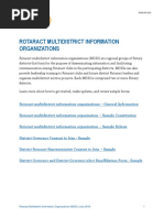 Rotary Club Induction Ceremony Script | PDF | Clubs And Societies