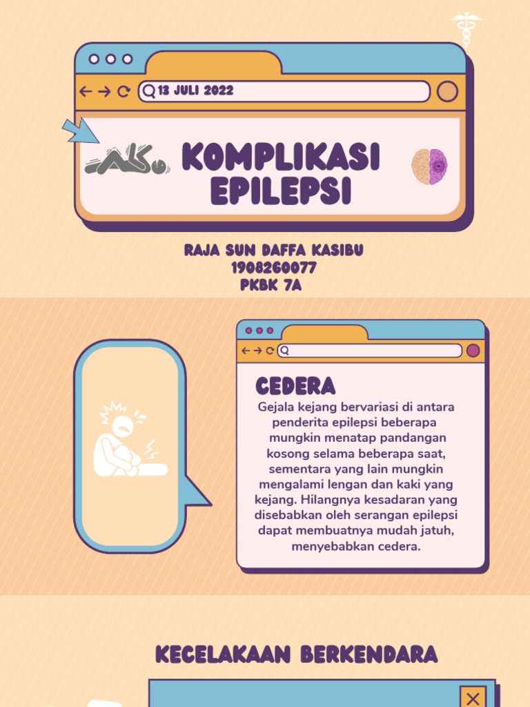 Komplikasi Epilepsi | PDF