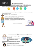 6 Emociones Basicas | PDF