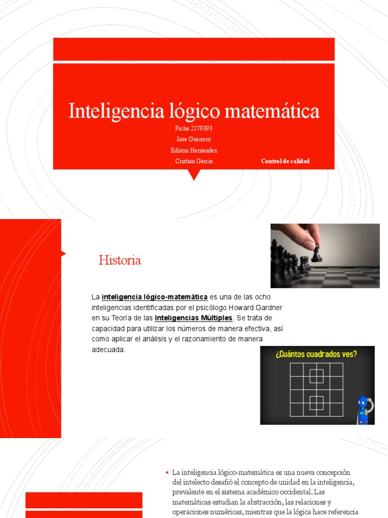 Juego Logico Matematico Presentacion | PDF | Inteligencia | Matemáticas