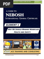 Nebosh Study Material | PDF