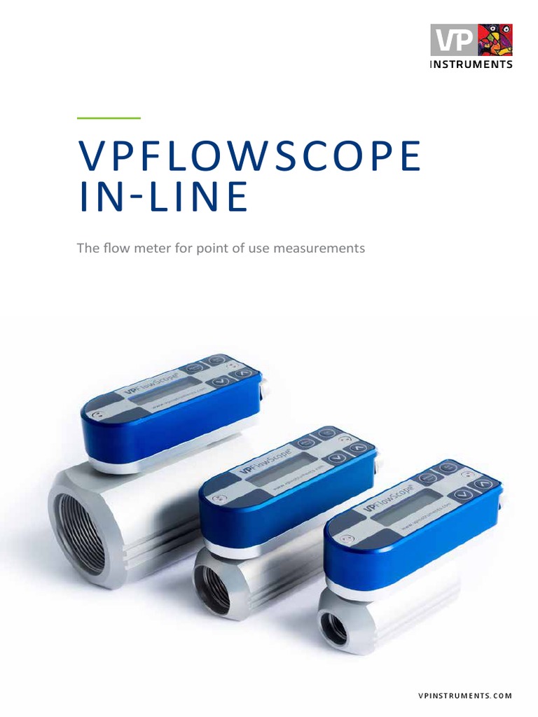 Brochure VPFlowScope In-Line - EN | PDF | Flow Measurement | Gases