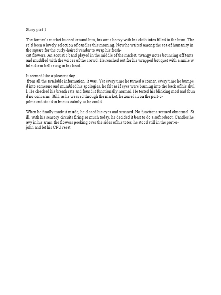 Story Part 1 | PDF