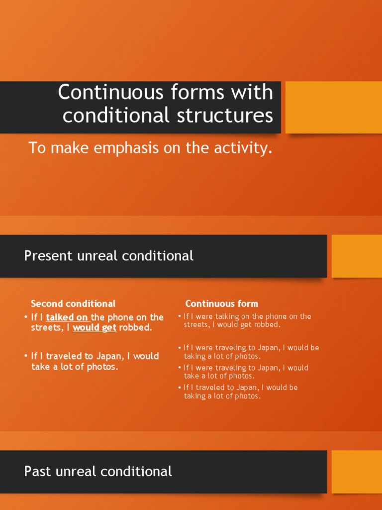 Continous Forms With Conditional Structures | PDF