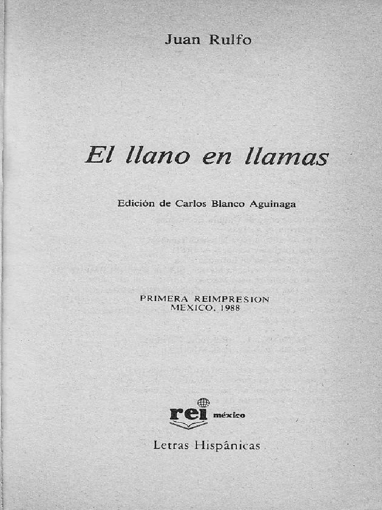Anacleto Morones de Juan Rulfo | PDF