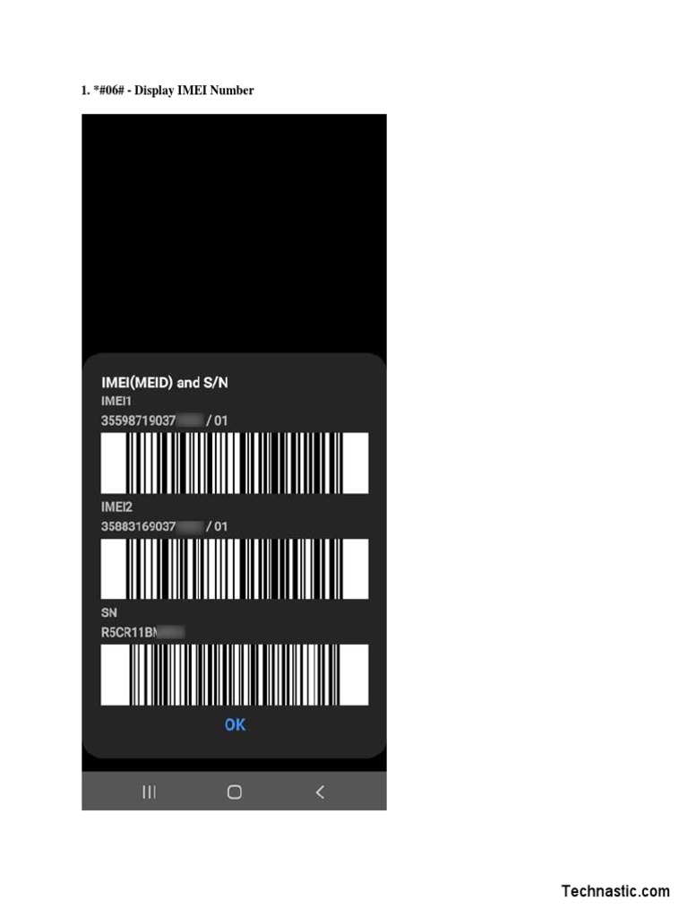 Android Secret Codes USSD Codes | PDF | Android (Operating System ...