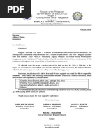 Brigada Eskwela 2025 Commitment Pledge | PDF