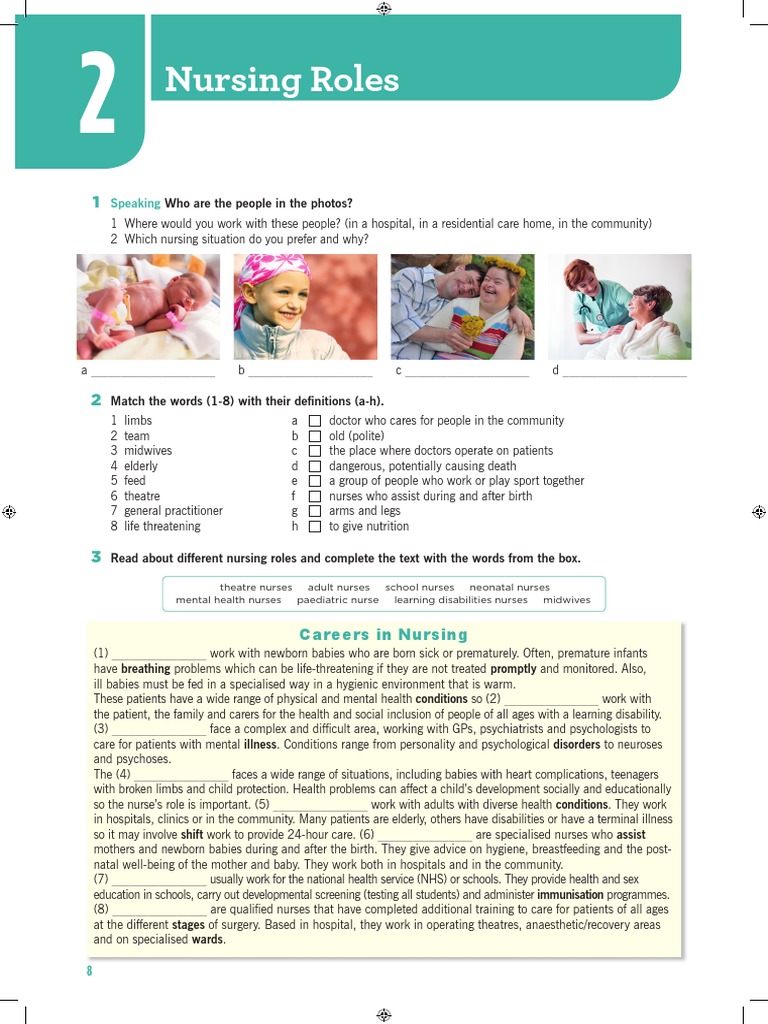 Guided Reading Nursing Roles | PDF | Nursing | General Practitioner