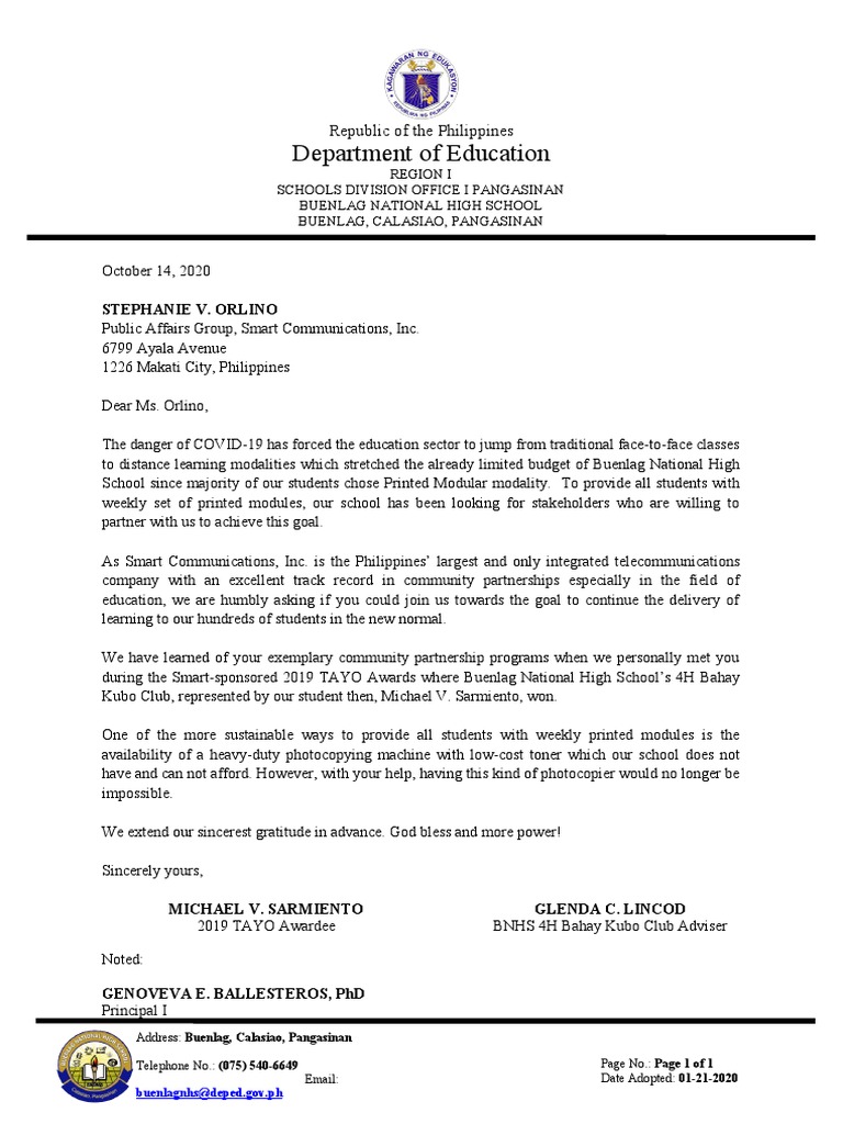 To Smart Communications Letter | PDF | Communication | Information And ...
