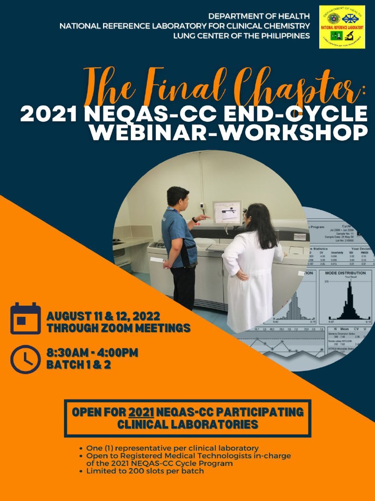 NEQAS-CC Webinar Workshop 2022 | PDF | Web Conferencing | Computing
