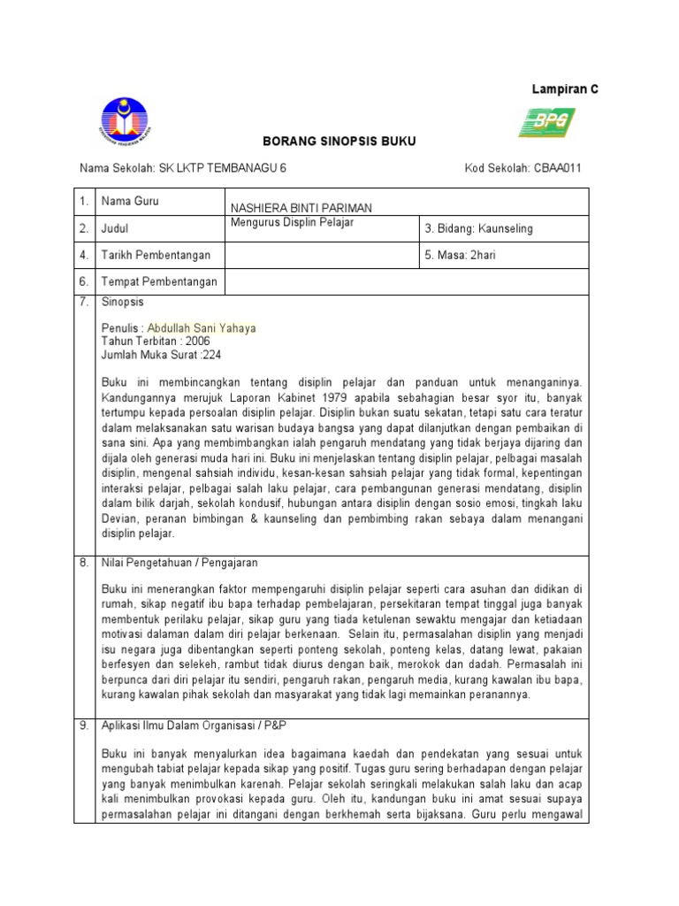 Sinopsis Buku LADAP | PDF