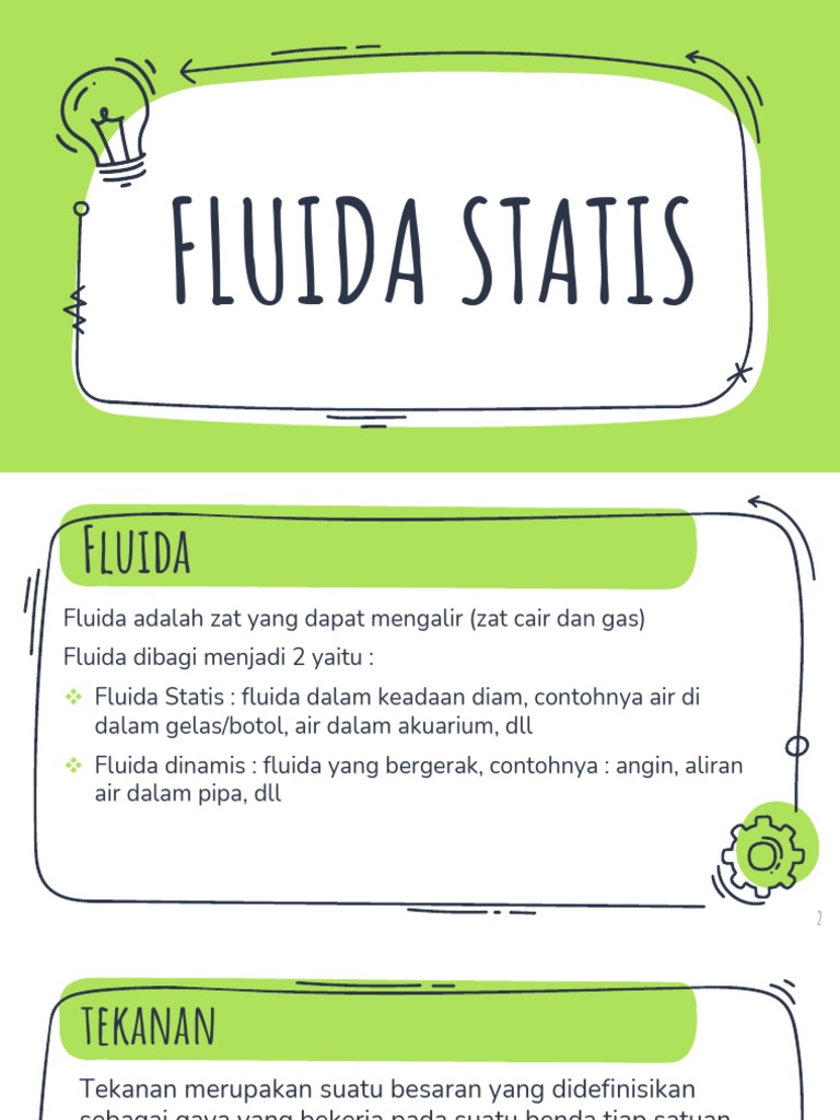 Fluida Statis | PDF