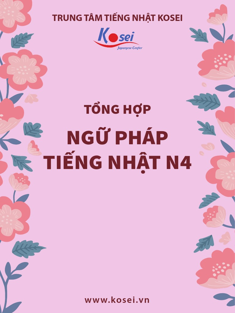 Ebook N4 - T NG H P NG Pháp | PDF