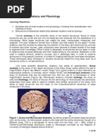 Anaphy Introduction | PDF | Cell (Biology) | Endoplasmic Reticulum