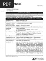 Regulatory Forms For Spouse or Co Borrower-BDO | PDF | Loans | Banks