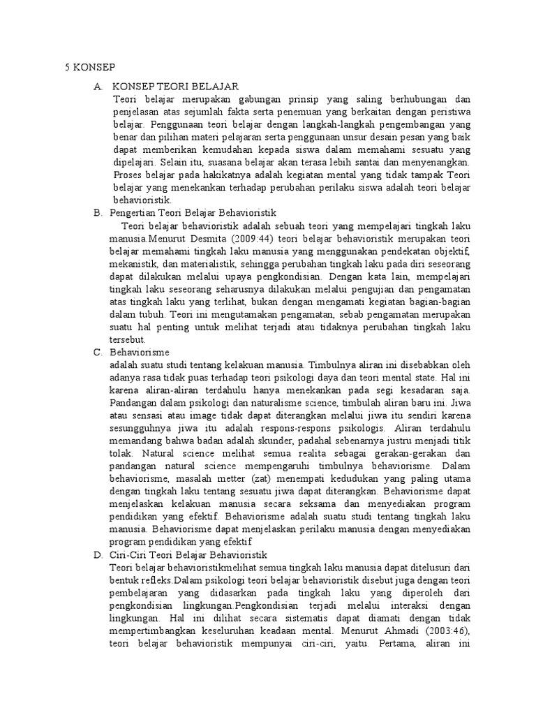 Analisis Bahan Ajar KB 1 | PDF