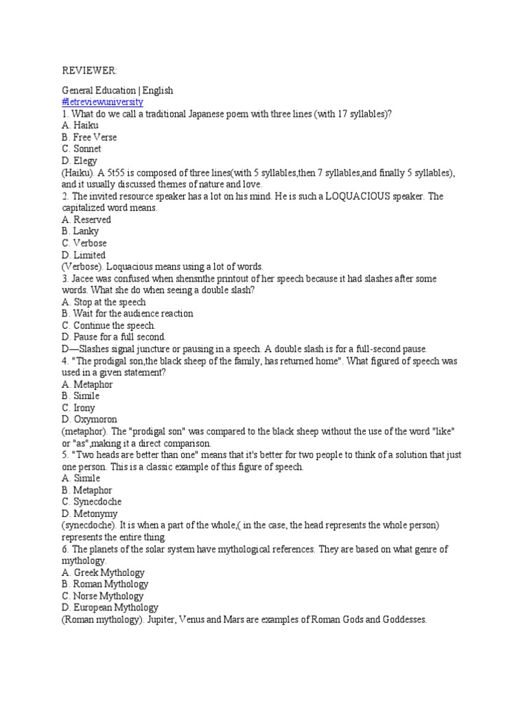 Let Review | PDF | Learning | Teachers