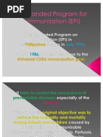 Expanded Immunization Program Guide | PDF | Vaccines | Vaccination