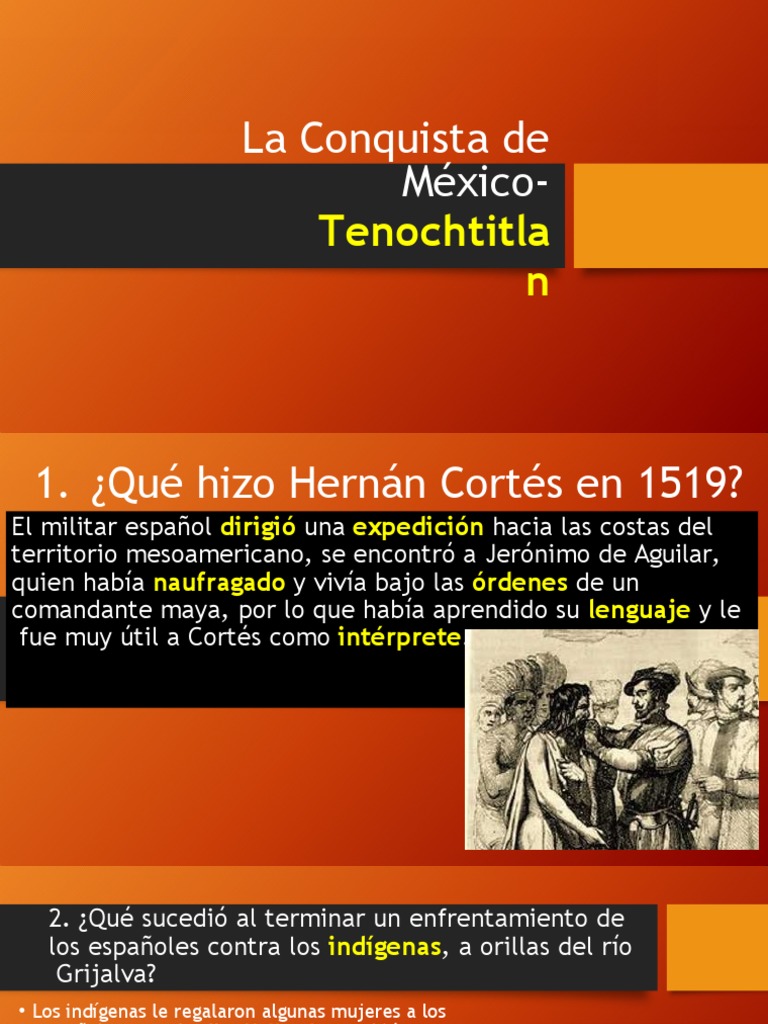 Mapa Conceptual De La Caida De Tenochtitlan 7 Download Free Pdf Hernán Cortés Azteca