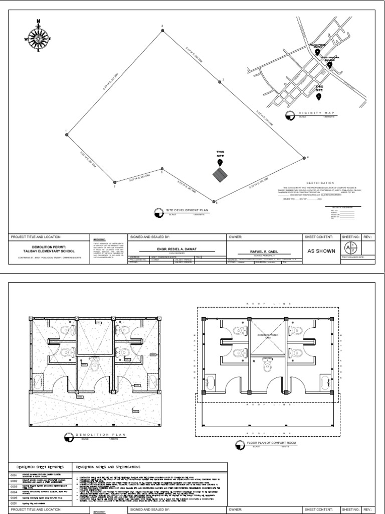 Great Wall Engineering Demolition Plan | PDF