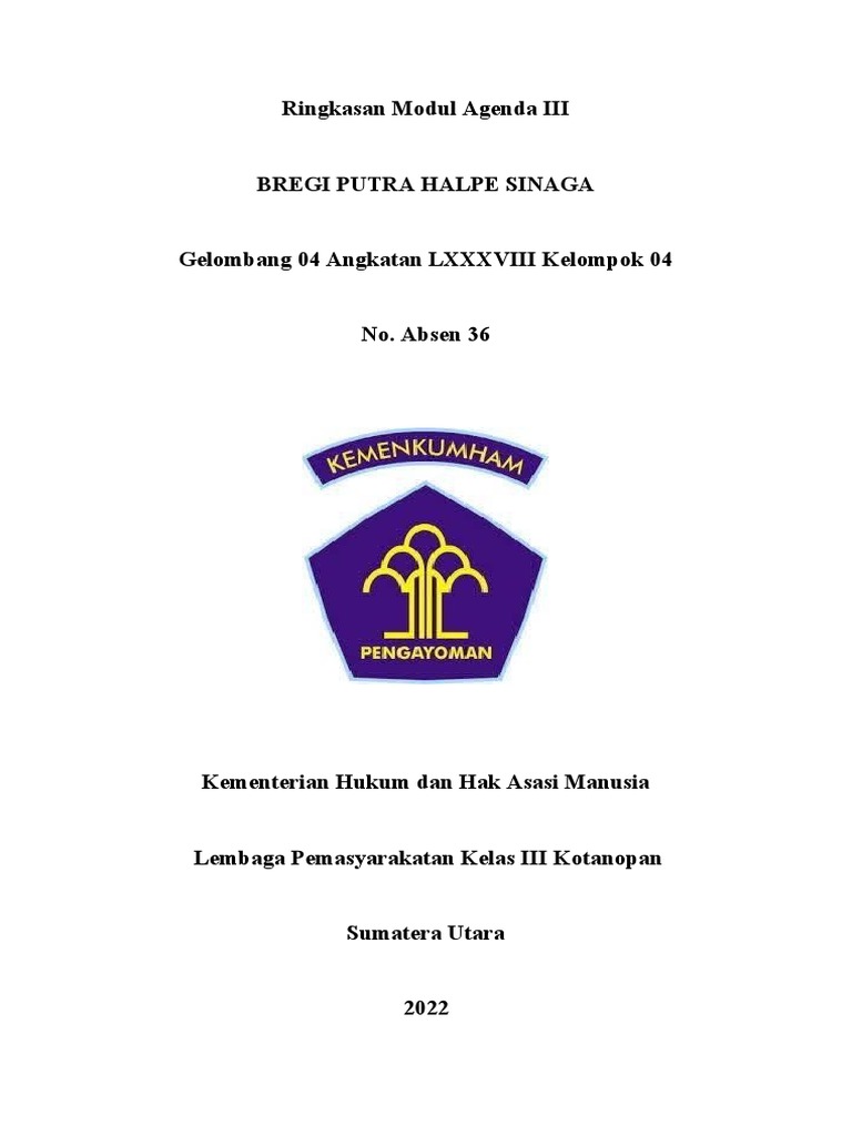 Modul 3 Ringkasan | PDF