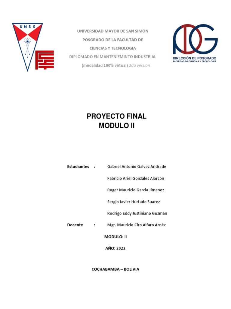 Proyecto Final Modulo II Grupo 2 | PDF | Business