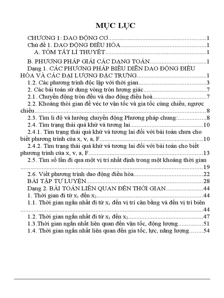 Bai 1 Dao Dong Dieu Hoa Lop-12 | PDF