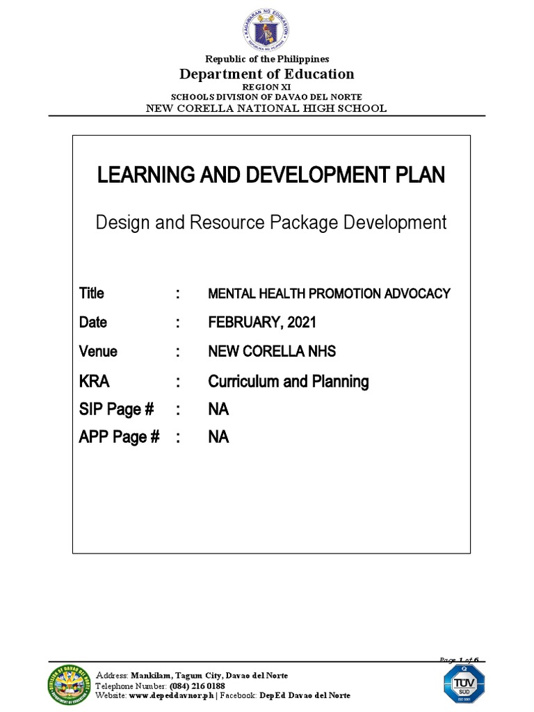 Activity Design Cultivating Wellness | PDF | Mental Health | Psychology