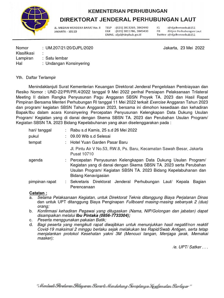 Und - Percepatan Penyusunan Kelengkapan Data Dukung Usulan SBSN Ta ...